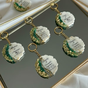 Personalized Keychain Favors: Birthday, Wedding, Bridal Shower Gifts - Etsy