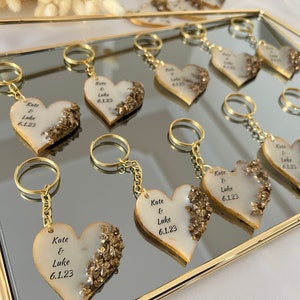 Wedding Keychain Favors Keychain Favors in Bulk Keychain Favors for ...