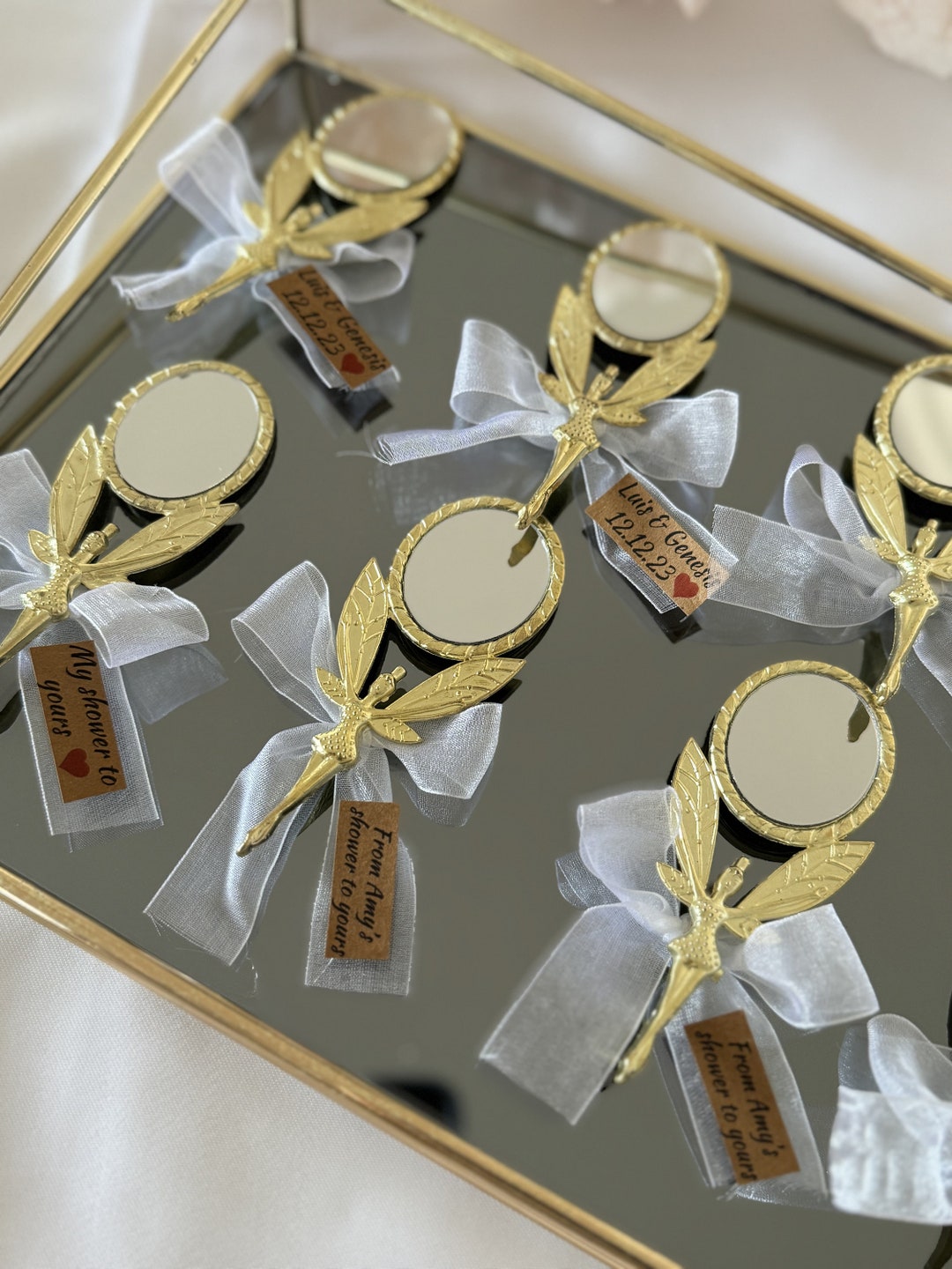Custom Wedding Favors | Mirror Wedding Favors | Mirror Wedding Gifts ...