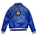 New Men's Avirex Blue Real Bomber American Flight Jacket Inspiration ...