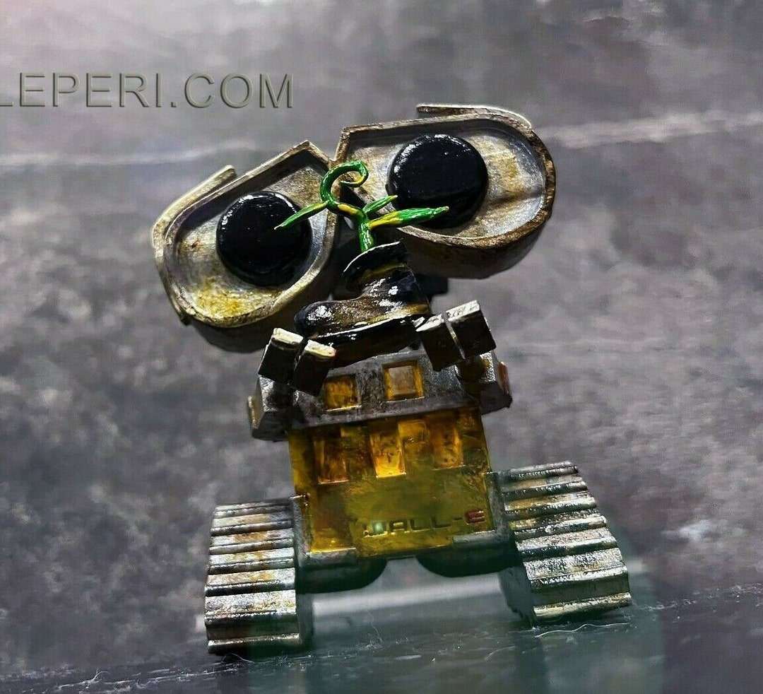 Handpainted Movie Wall-e Robot Figure/small Cute Robot Gift/eve Robot ...