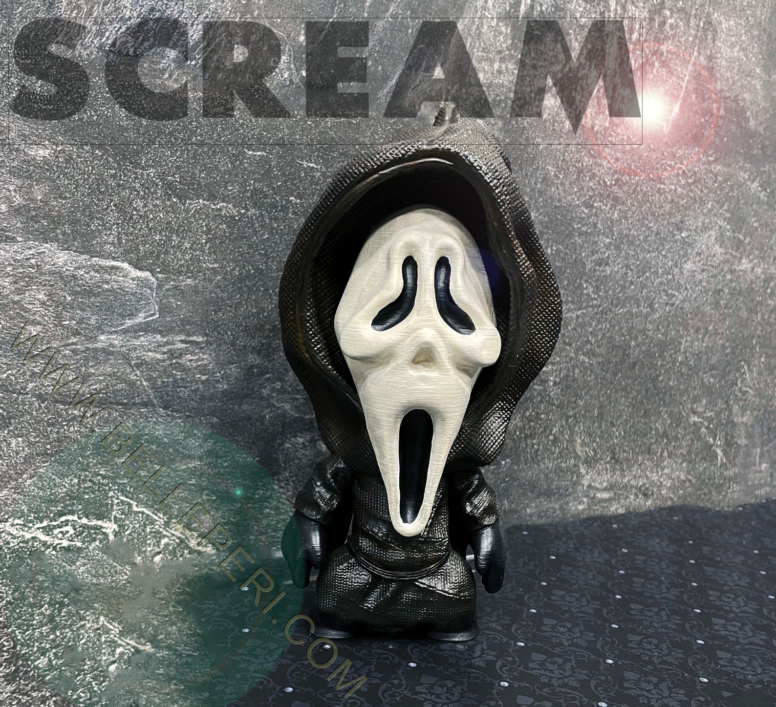 8.2'' Tall Scream Statue/ Ghostface Horror Action Figure/ Scary Movie ...