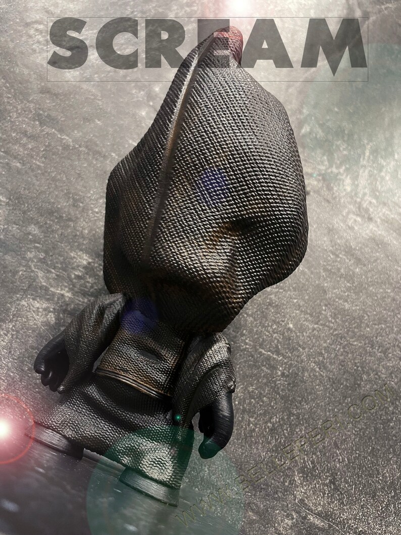 8.2'' Tall Scream Statue/ Ghostface Horror Action Figure/ Scary Movie ...