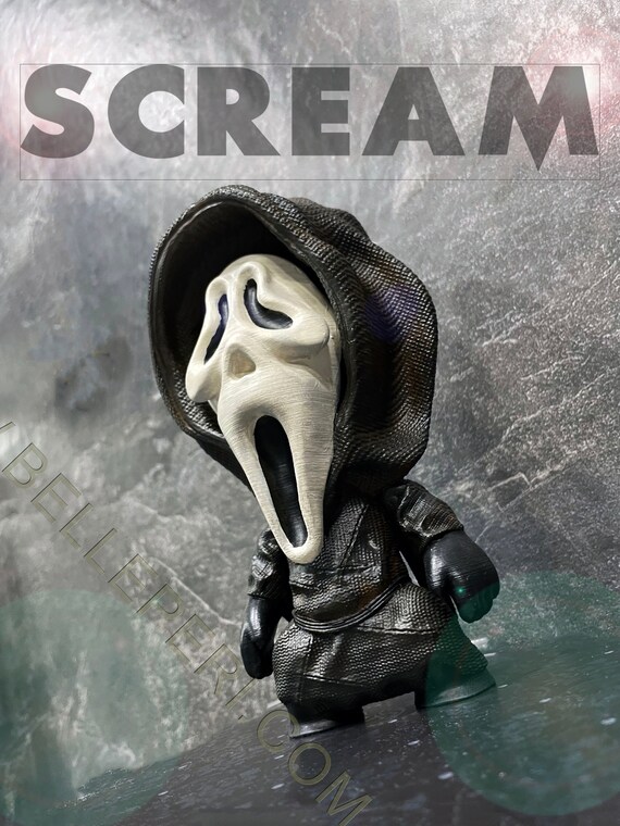 8.2'' Tall Scream Statue/ Ghostface Horror Action | Etsy
