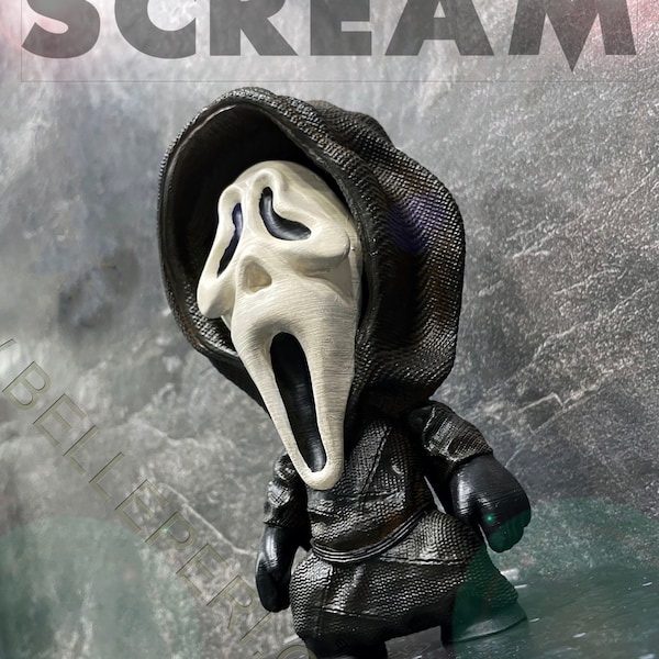 Ghostface Action Figure - Etsy