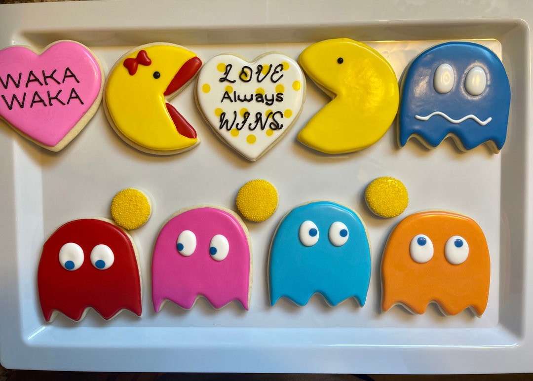 Butter Vanilla Retro Cookies, Anniversary, Birthday, Games, Boy Girl ...