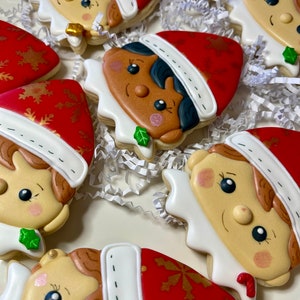 Christmas Cookies, Elf Inspired, Christmas Elf Themed, Christmas Party ...