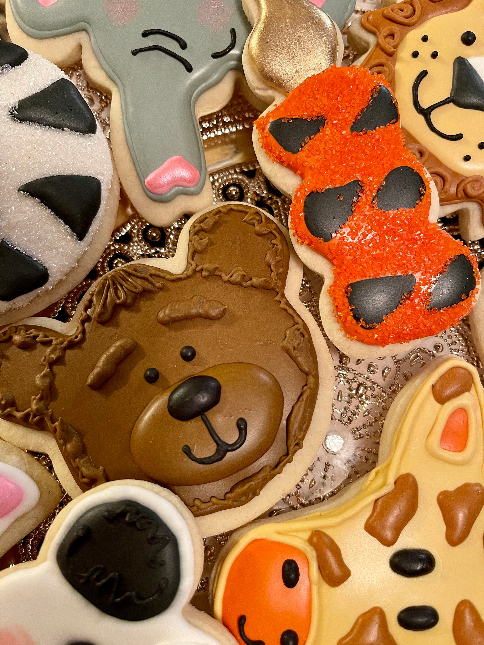 Zoo Safari Birthday Cookies 1 Dozen Baby Birthday | Etsy