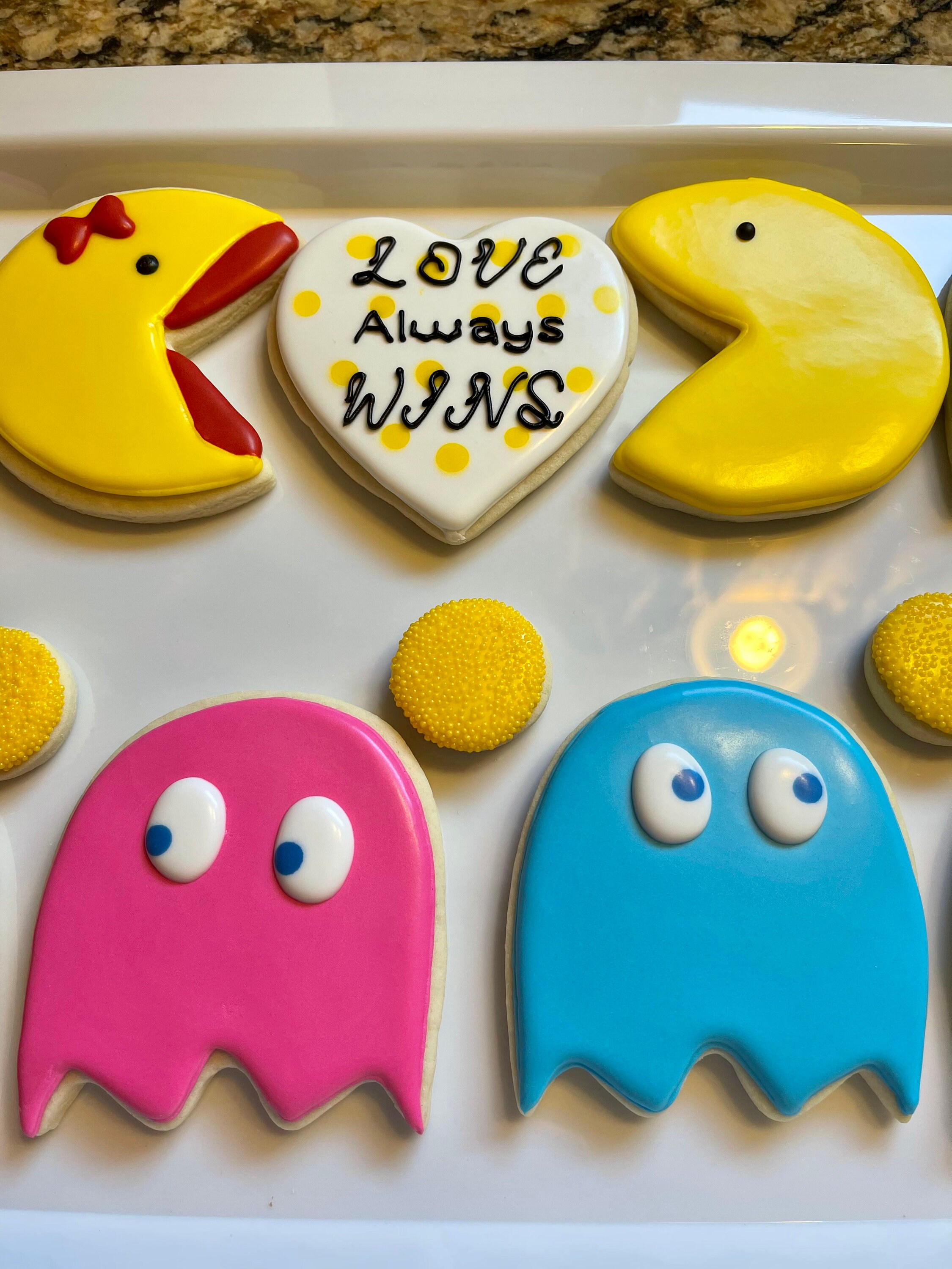 Butter Vanilla Retro Cookies Anniversary Birthday Games - Etsy.de