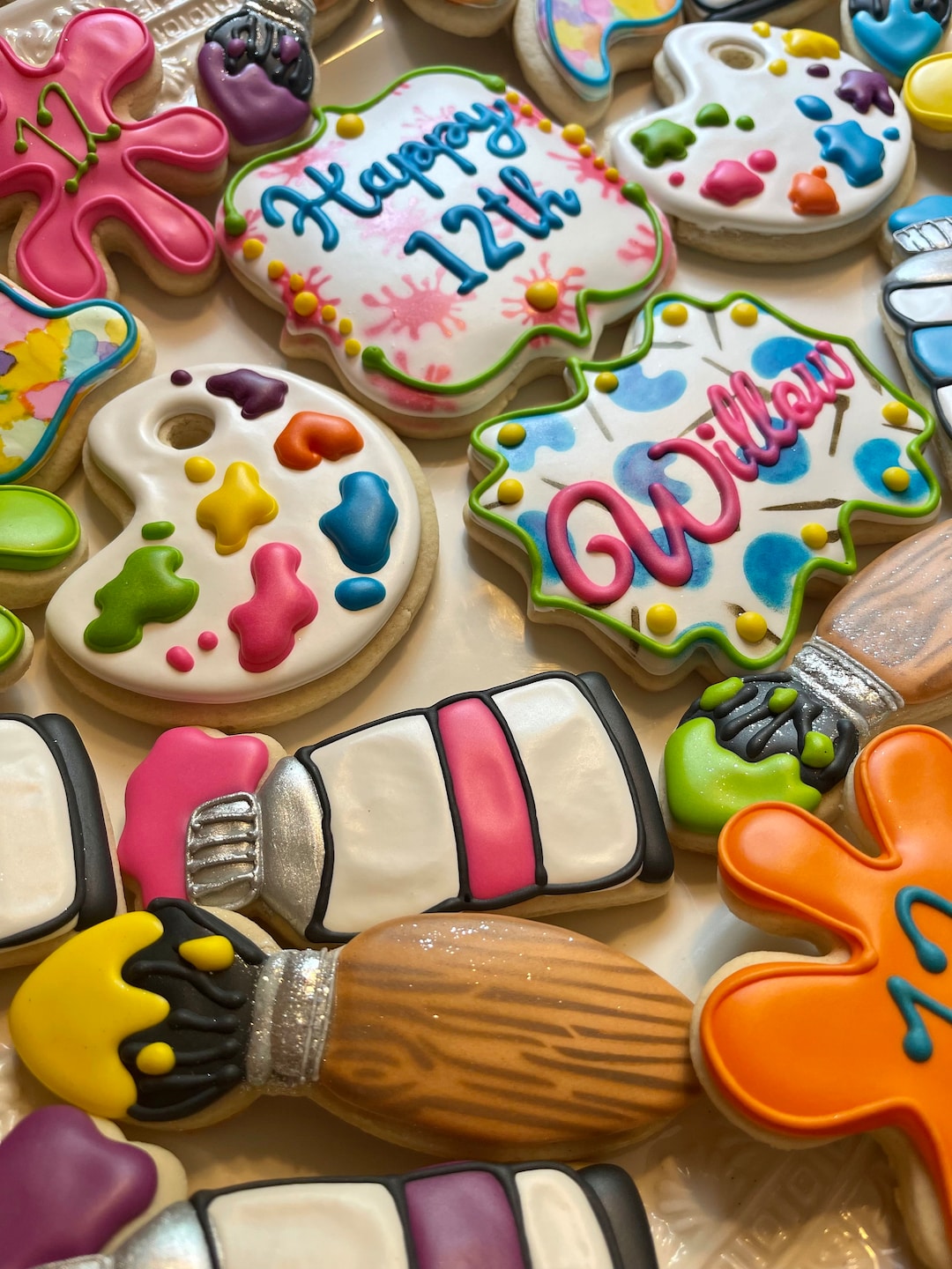 Art Themed Cookies, Art Show Cookies, Gallery Openings, Art Themed ...