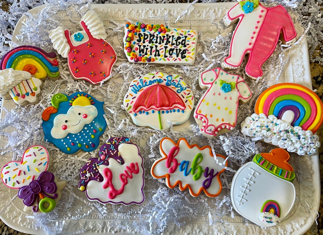 1 Dozen Sprinkle Themed Baby Shower, Sprinkle Girl Shower, Sprinkle Boy ...