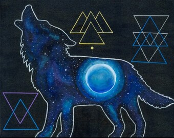 Sacred Wolf | Etsy