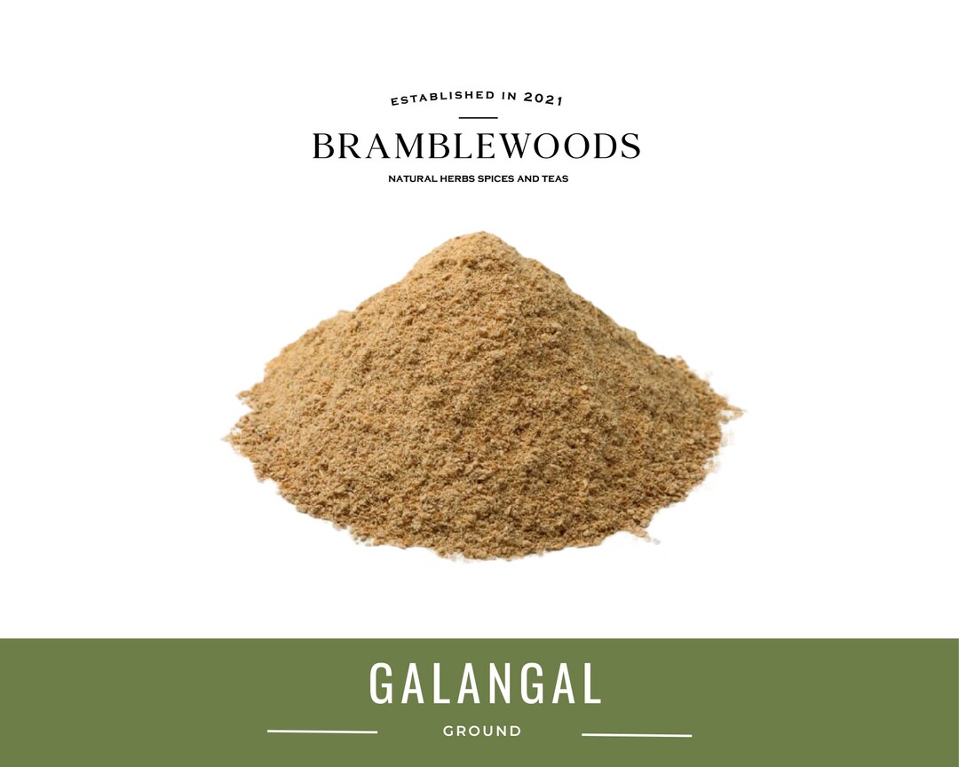 Galangal, Thai Ginger or Laos Root Ground 100% Natural ( Alpinia ...