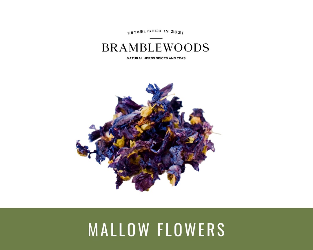 Mallow Petals | Edible | Food Grade | 100% Natural by Bramblewoods - Etsy