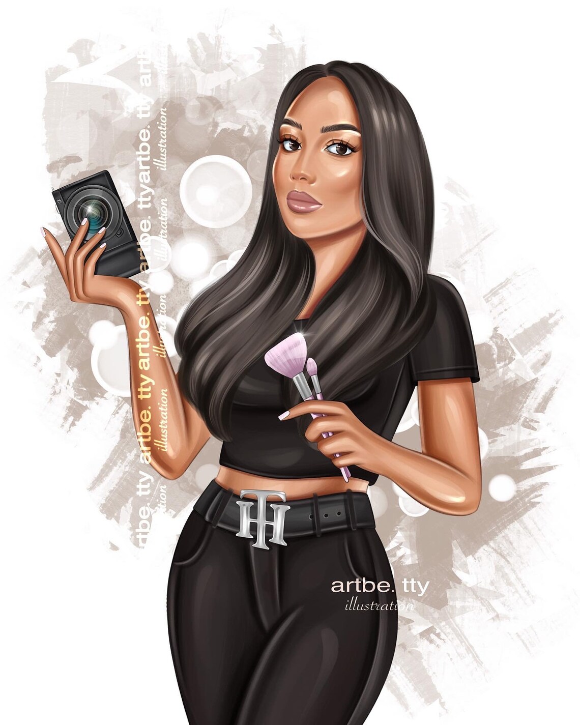 Makeup Artist Logo Design, Brow Artist Logo Design, Permanent Makeup ...