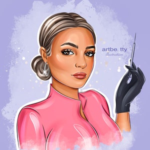 Business Logo Portrait Custom Portrait Logo Digital | Etsy