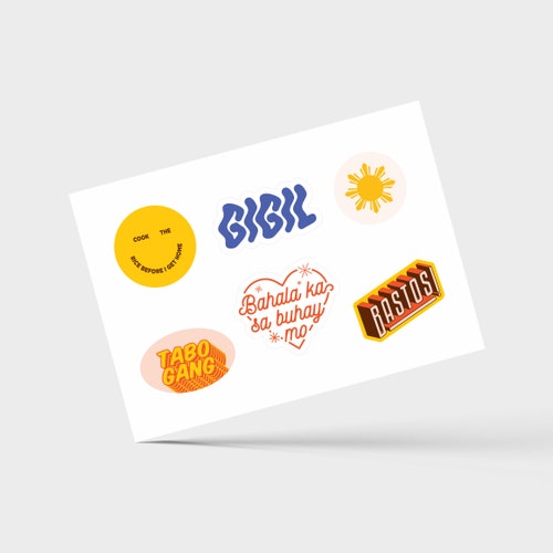 Filipino Sticker Pack | Etsy