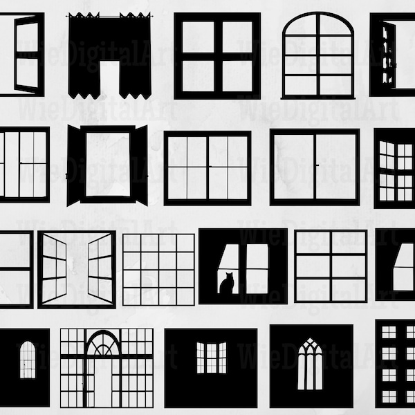 Window Pane Art - Etsy