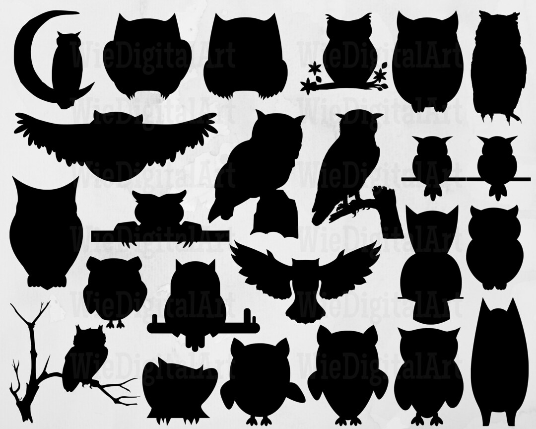Eulen svg Eule Silhouette Eulen svg Bundle Eulen svg design Eule ...