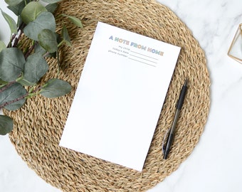 School Note From Home - Etsy