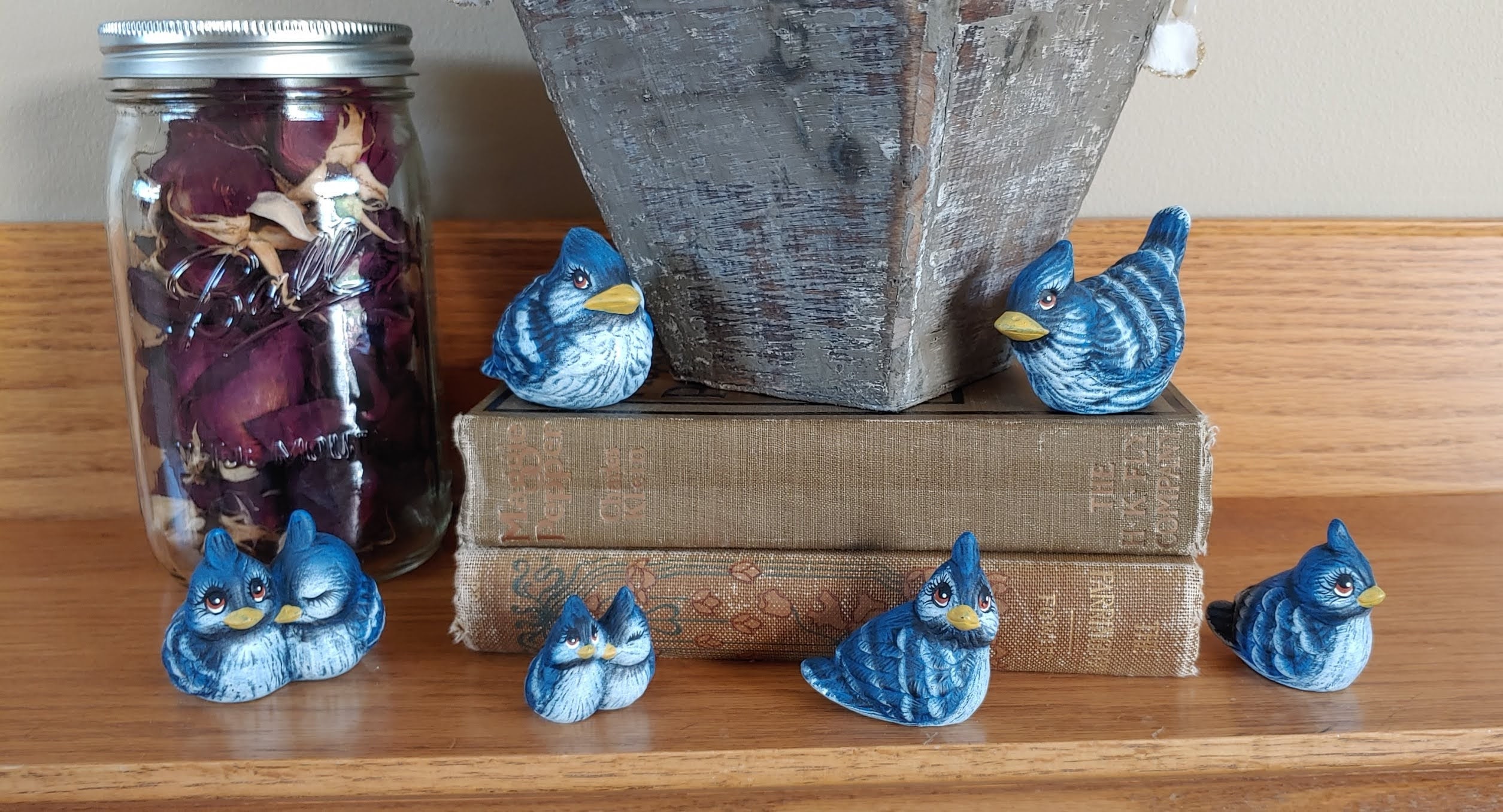 Vintage Blue jay Ceramic Figurine Blue jay Figurine Vintage | Etsy