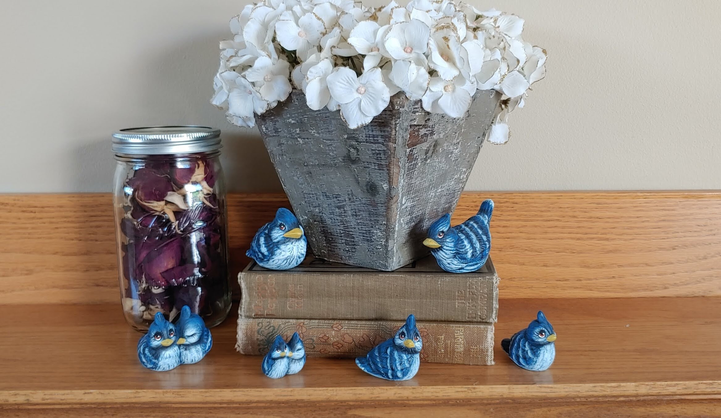 Vintage Blue jay Ceramic Figurine Blue jay Figurine Vintage | Etsy