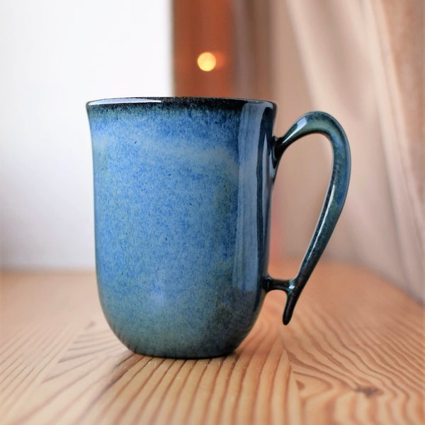 Blue Coffee Mug - Etsy