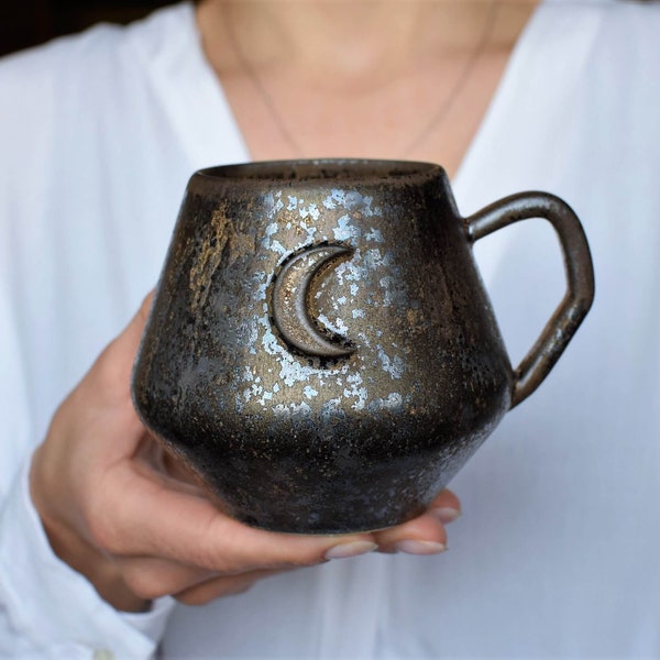 Ceramic Mug Moon - Etsy