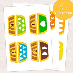 Treasure Chest Number Matching Activity, Preschool Counting (digital ...