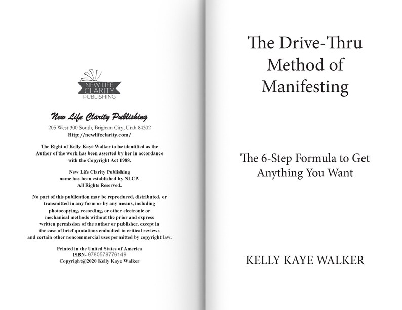 The Drive-thru Method of Manifesting: the 6 Step Formula to - Etsy