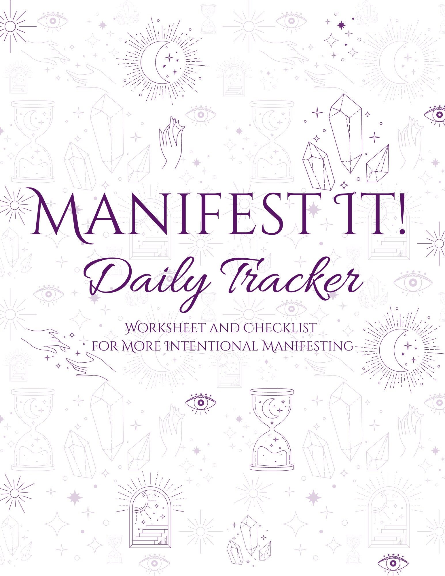Daily Manifesting Worksheet Checklist- Digital Printable One Sheet - Etsy Daily Manifesting Worksheet Checklist- Digital Printable One Sheet - Etsy