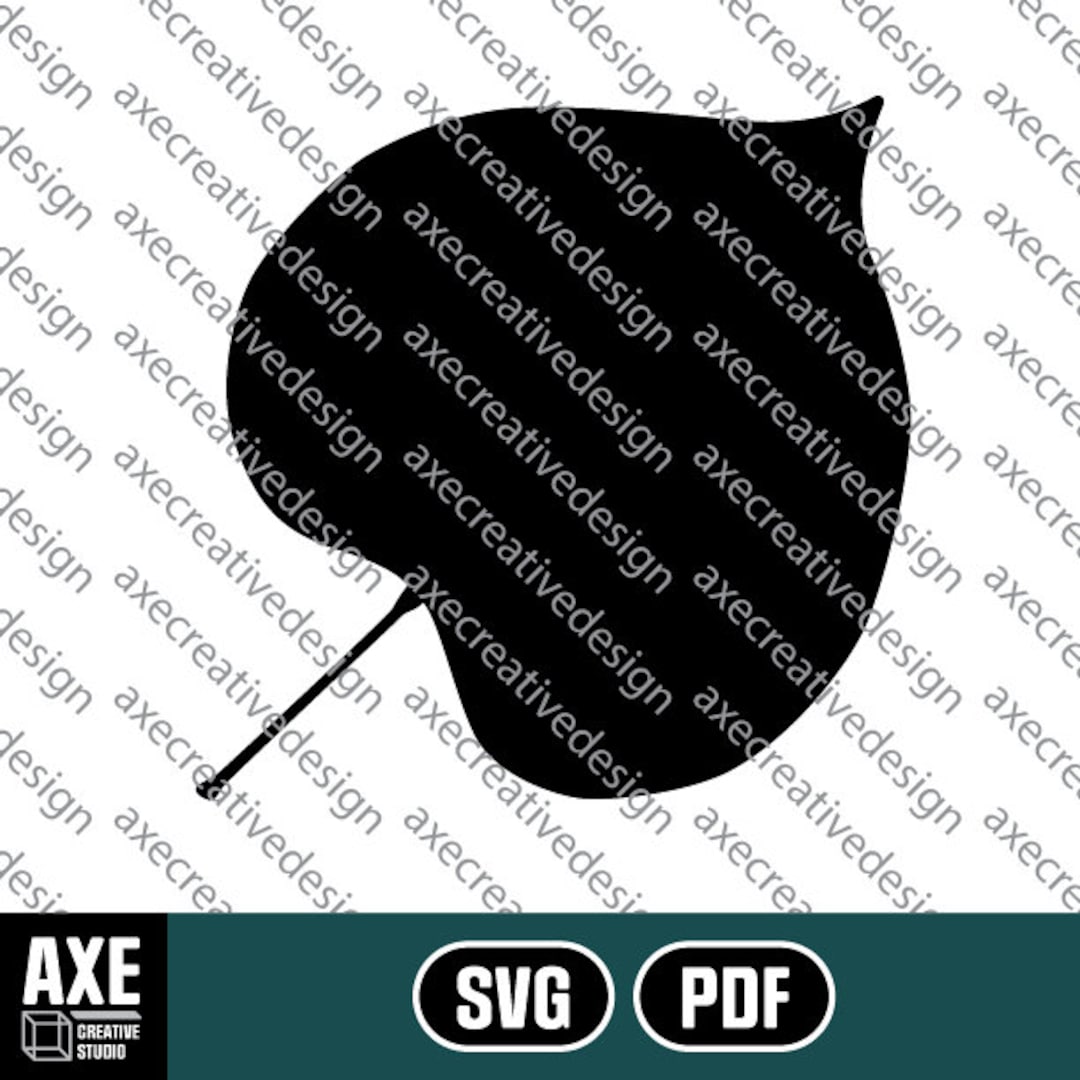 Eastern Redbud Tree Leaf | Digital SVG Vector File | Cutting Cricut ...