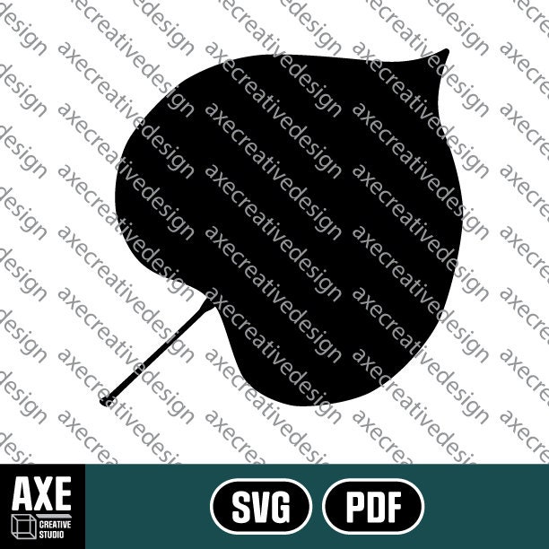 Eastern Redbud Tree Leaf | Digital SVG Vector File | Cutting Cricut ...
