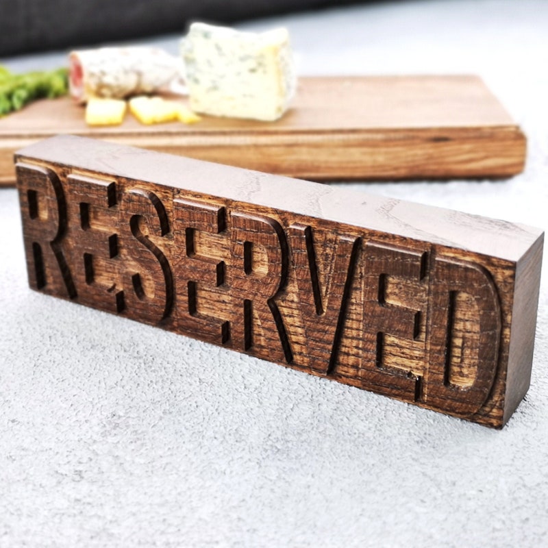 Reserved Sign - Etsy