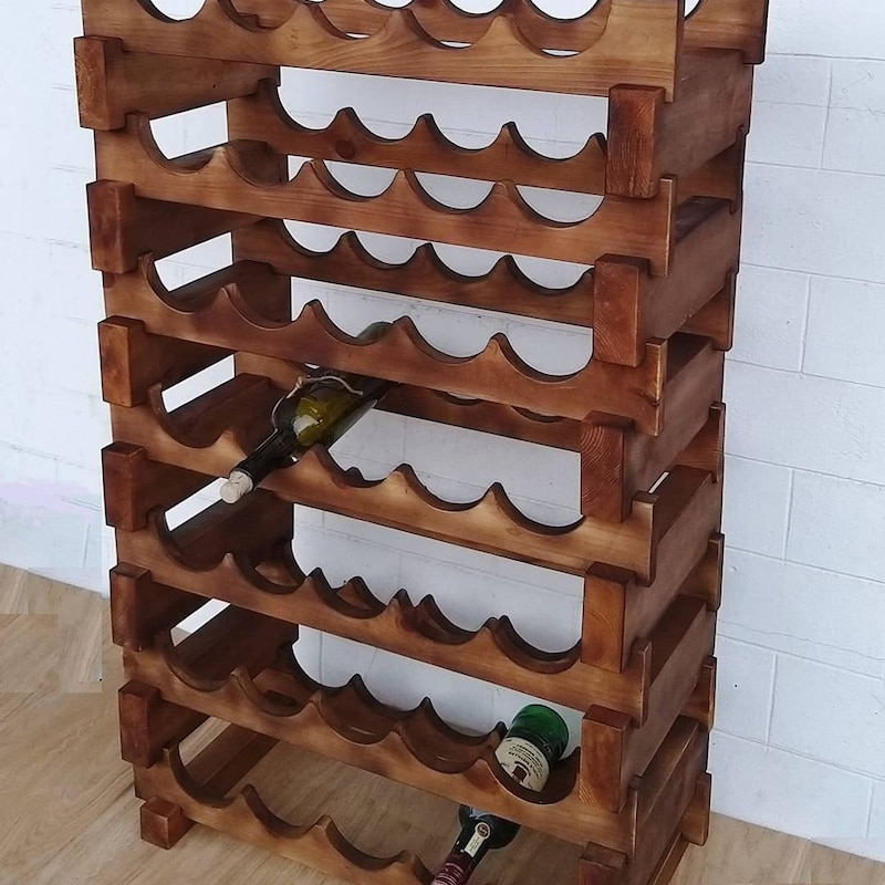 Rustic Wood Rack - Etsy