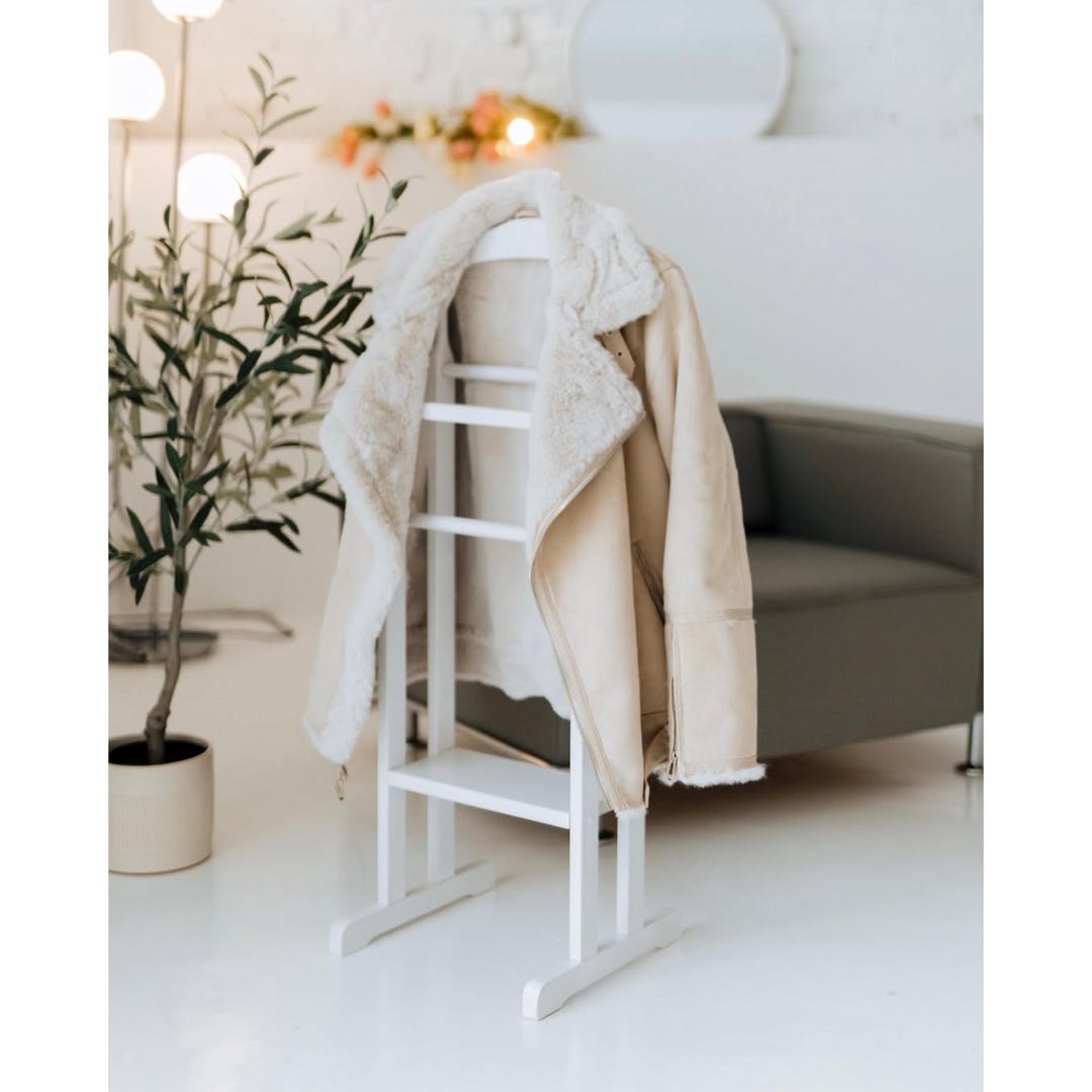 Wooden Clothes Stand, Dressboy, Clothing Rack, Valet Rack, Standing ...