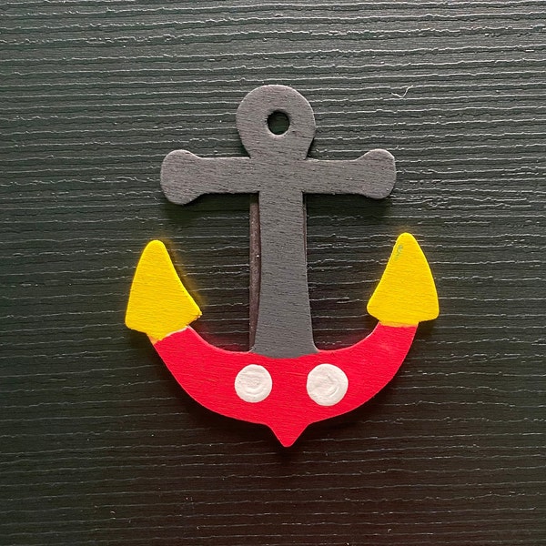 Mickey Anchor - Etsy