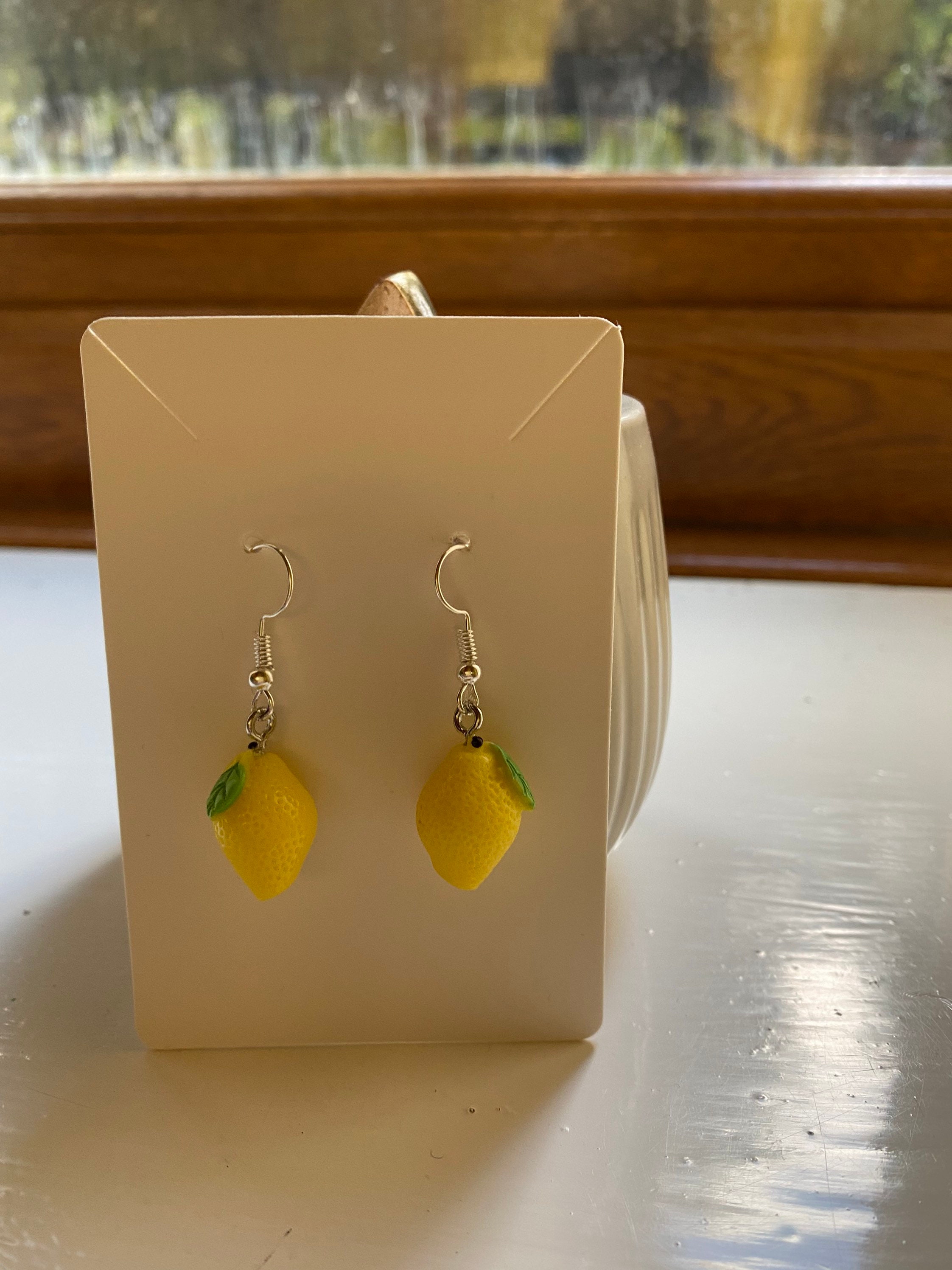 Lemon Earrings | Etsy