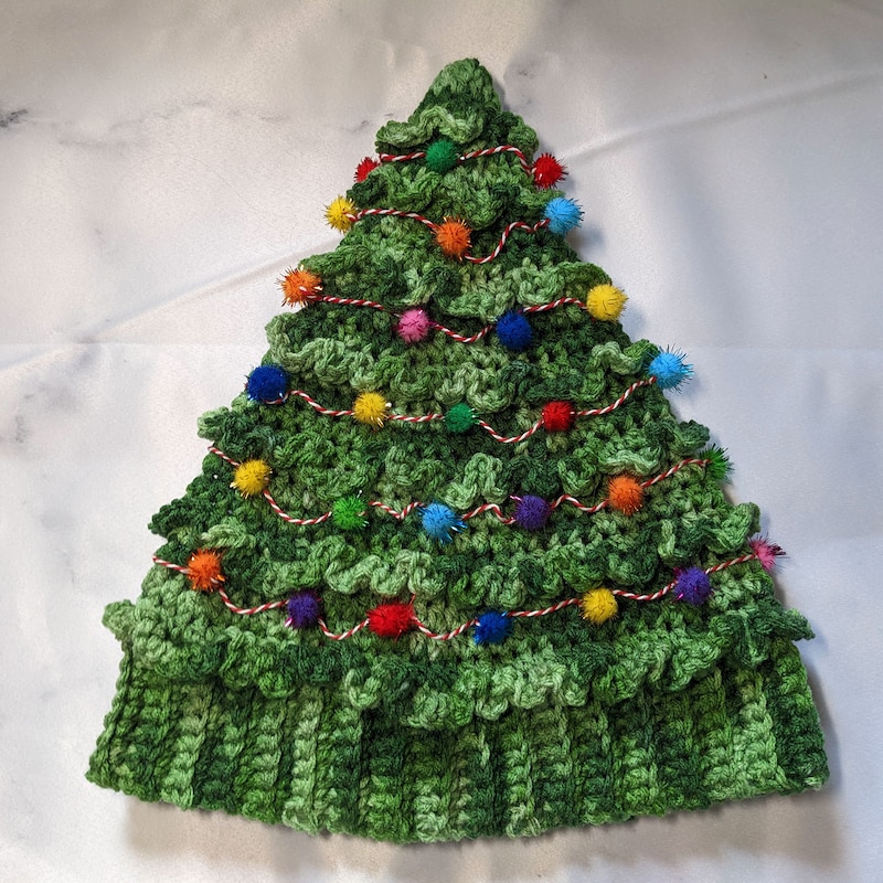 Christmas Tree Hat - Etsy