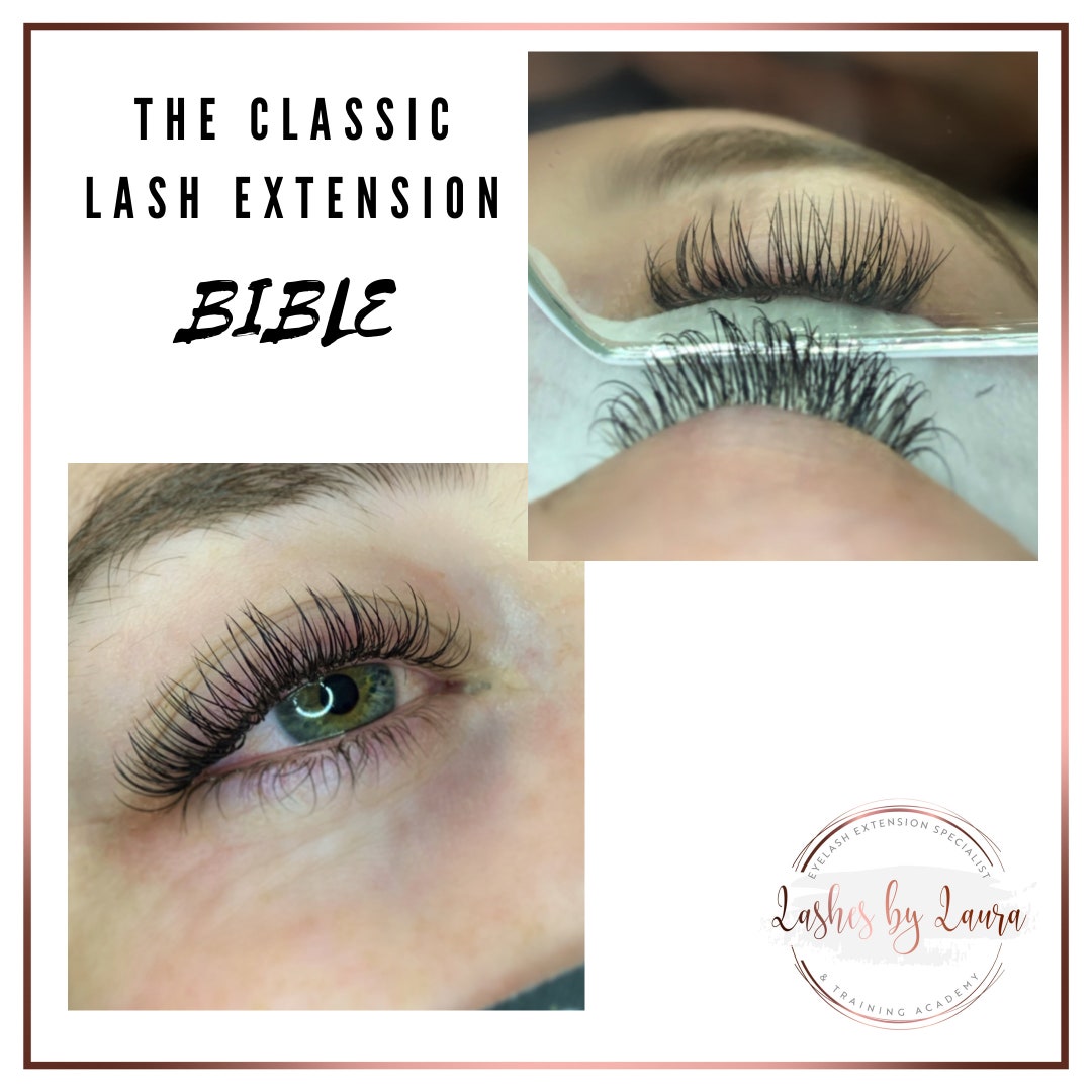 The Classic Eyelash Extension Bible Manual / E-book - Etsy