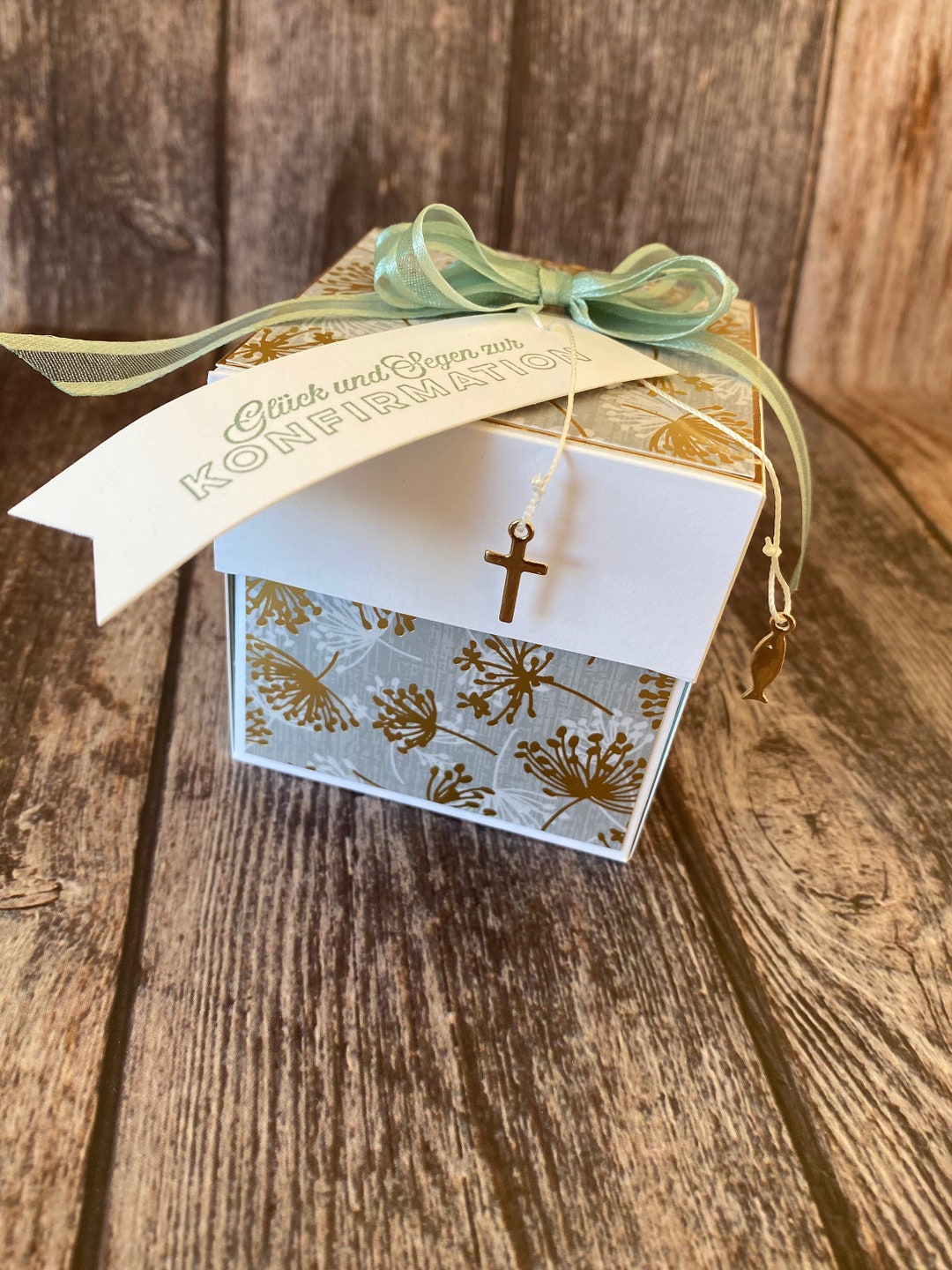 Explosion Box for Confirmation / Confirmation Gift / Money Gift Confirmation / Confirmation ...