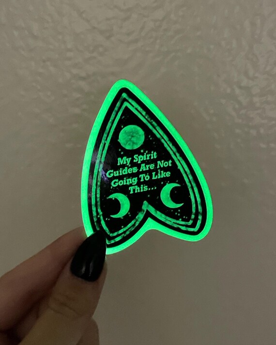 Glow in the Dark Spirit Guide Disappointment Planchette Vinyl - Etsy