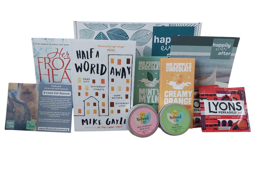 The Mega Book and Pamper Box // Mystery Book Box // Gift for Book ...