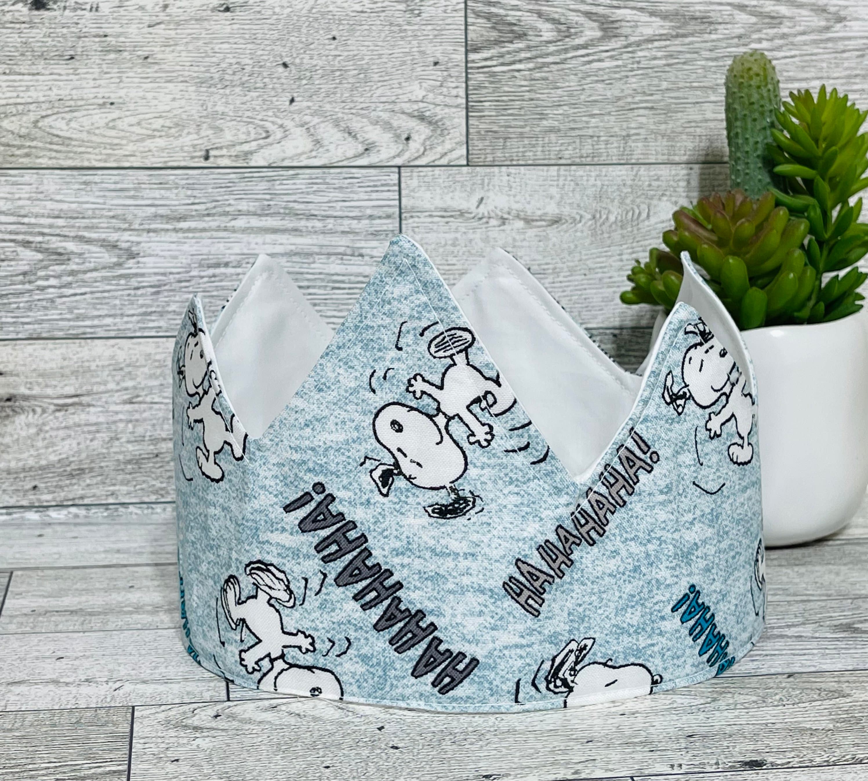 Snoopy Crown,snoopy Decor,birthday Crown,baby Crown,baby Snoopy Crown ...