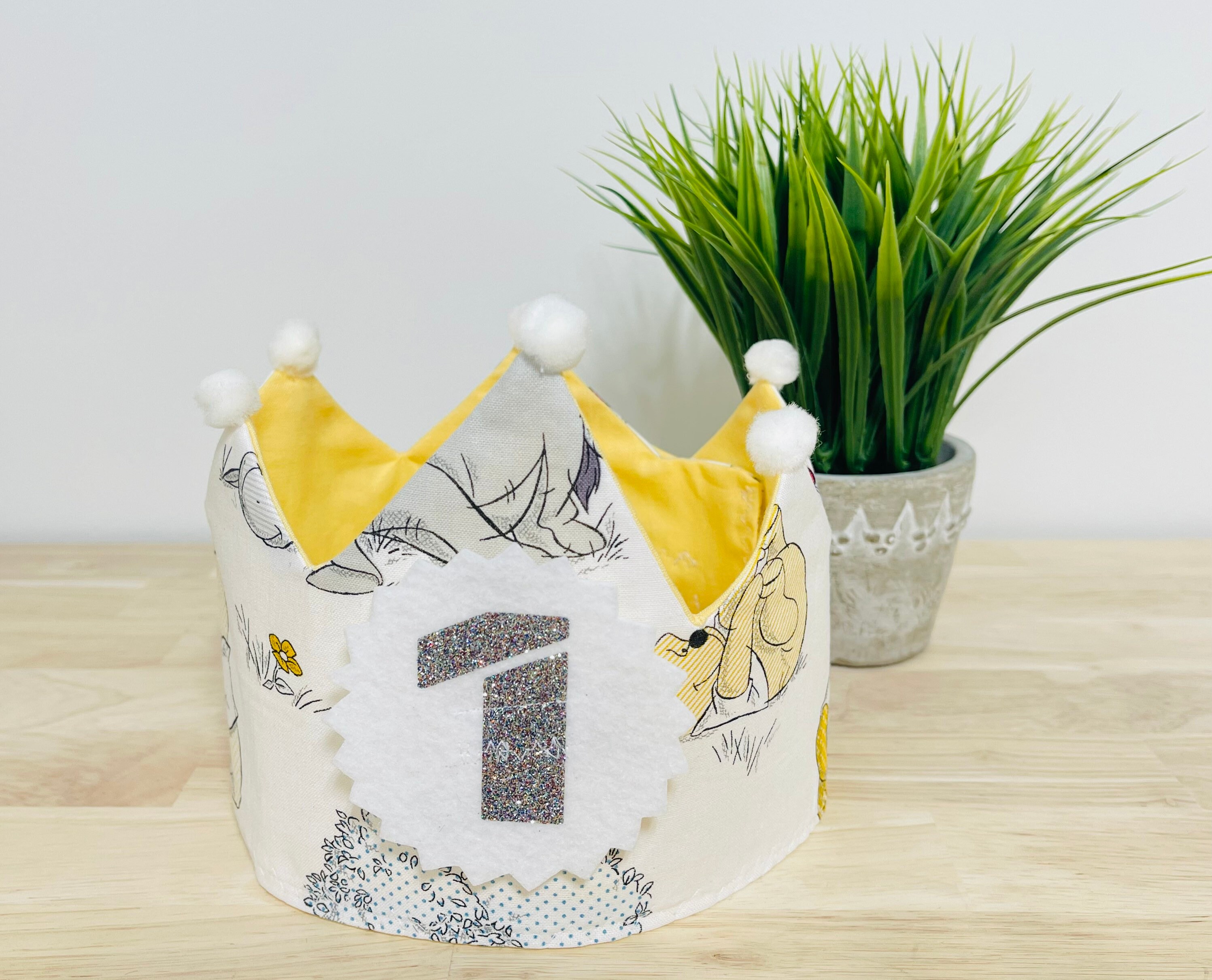 Winnie the Pooh Crown,birthday Crown,winnie the Pooh Birthday,baby ...