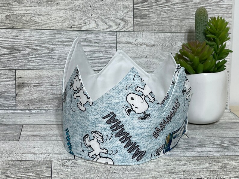 Snoopy Crown,snoopy Decor,birthday Crown,baby Crown,baby Snoopy Crown ...