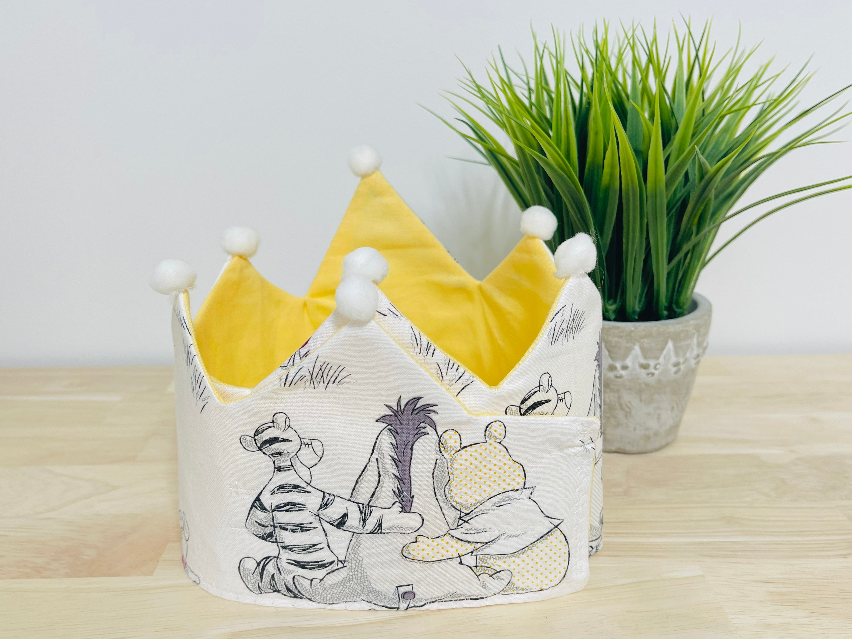 Winnie the Pooh Crown,birthday Crown,winnie the Pooh Birthday,baby ...