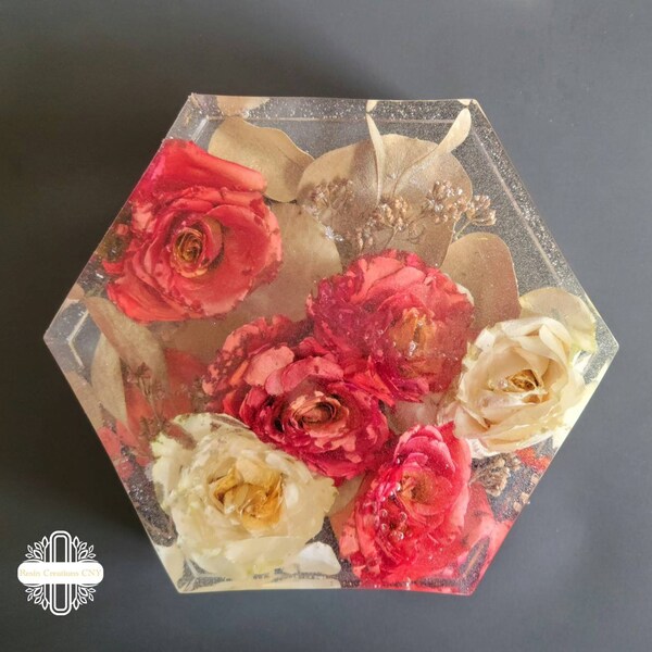 Hexagon Flower - Etsy