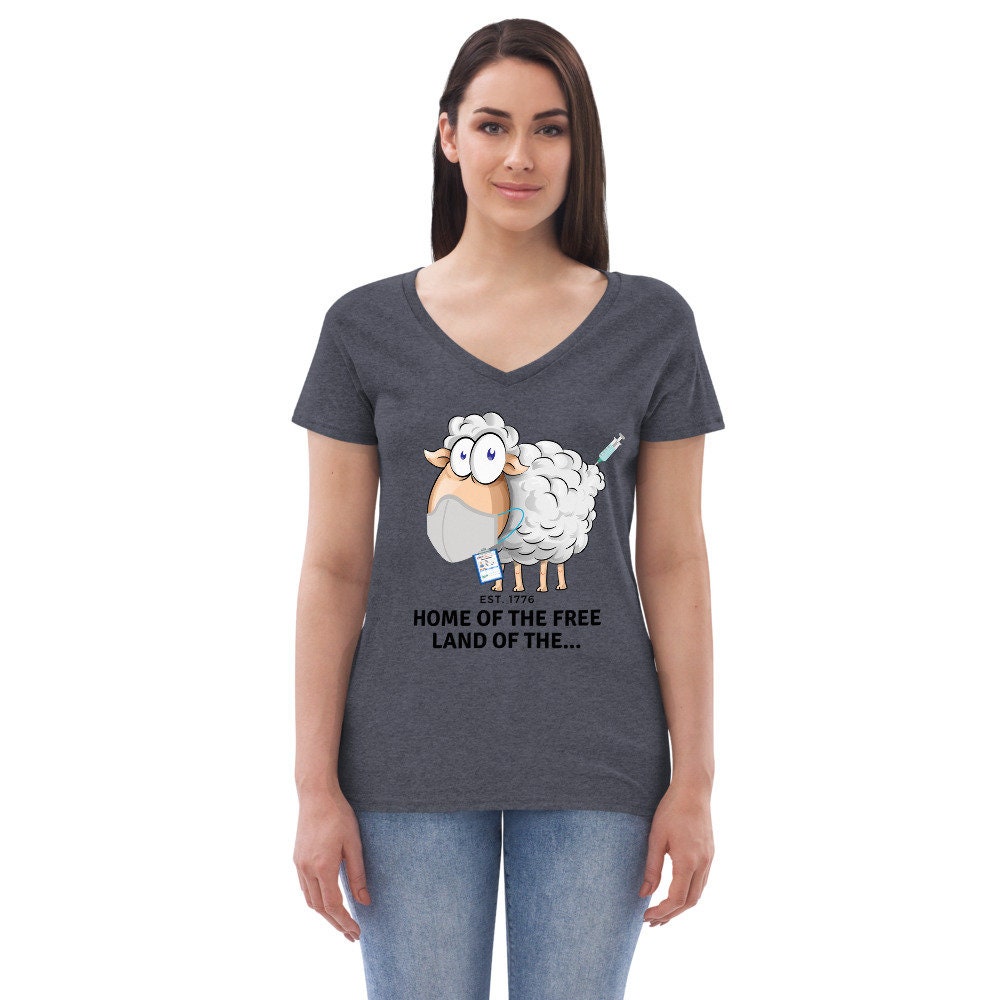 We the Sheeple Tshirt, Home of the Free, Land of the Sheep, - Etsy