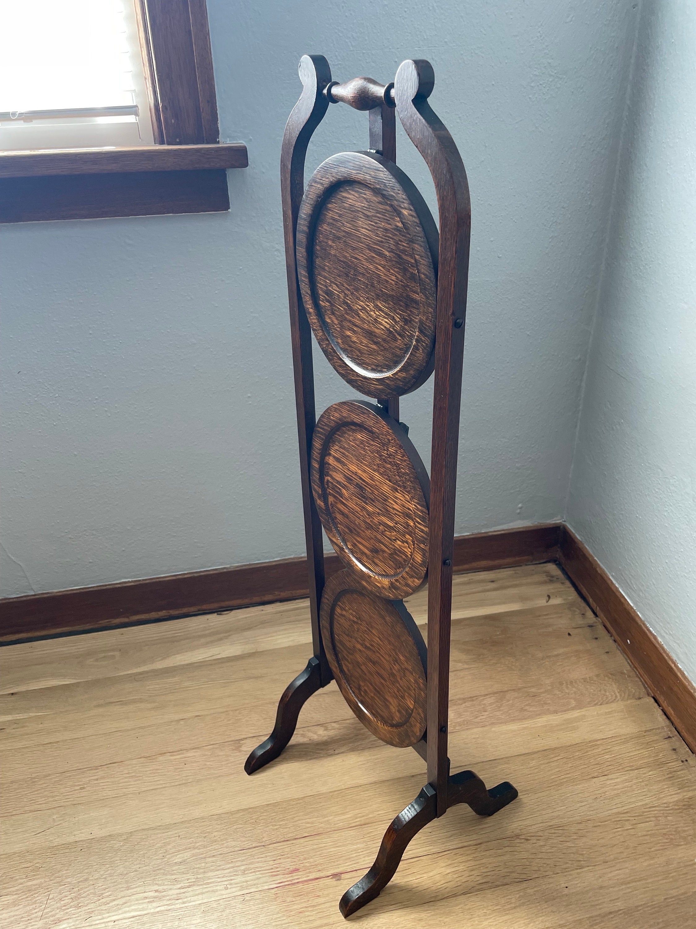 Early 20th Century Folding Muffin Stand - Etsy
